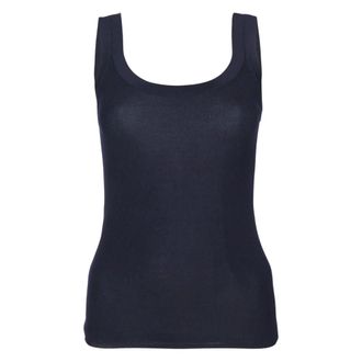 Elisabetta Franchi Top Tricot - Femme - Tops - Bleu - Taille: 42 FR