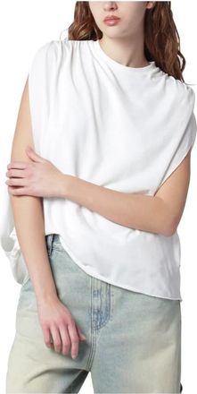 Darkpark Darkpark, Femme, Blouses et Chemises, Blanc, Taille: 38 FR Tracy Sleeveless Blouse