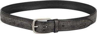 Orciani Bull Soapy Belt - - Accessories - Herren - Schwarzk - 85 CM