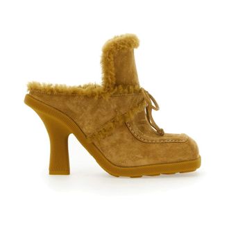 Burberry Highland Mule 90 - Femme - Chaussures - Brun - Taille: 40 EU