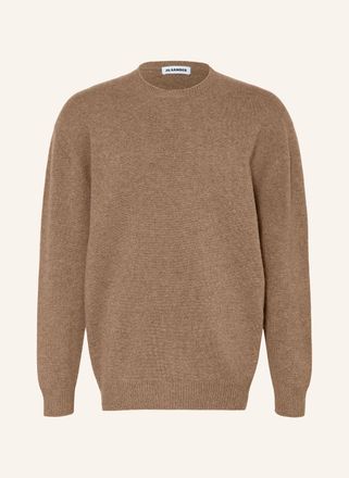 Jil Sander Oversized-Pullover Mit Cashmere braun
