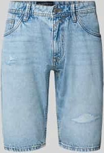 Tom Tailor Denim Slim Fit Jeansshorts mit 5-Pocket-Design