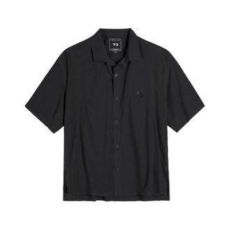 Yohji Yamamoto Homme, Chemises, Noir, Taille: S M LT WOV Shirt