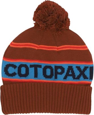 Cotopaxi Retro Pom Pom Beanie Hat - - Accessories - unisex - Rot - ONE SIZE