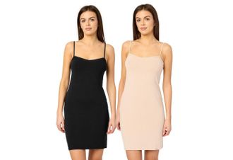 Merry Style Unterkleid Damen kurz Viskose MS10-203 (2-tlg) verstellbare Tr&auml;ger