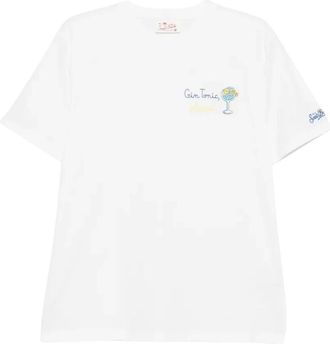 MC2 Saint Barth Homme, Tops, Blanc, Taille: XL Portofino T-shirt