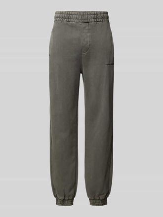 Pegador Straight Fit Sweatpants aus Baumwoll-Mix mit Logo-Stickerei