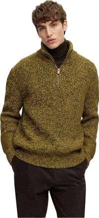 HUGO BOSS Pullover Top f&uuml;r Herren, Regul&auml;r (Gr&uuml;n)