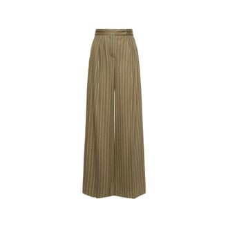 Max Mara Damen, Hosen, Gr&uuml;n, 2XSGr&ouml;&szlig;e