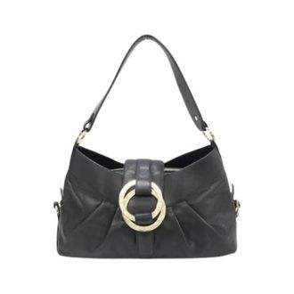 Bulgari Pre-owned Vintage Schultertasche - - Pre-owned - Damen - Schwarzk - ONE SIZE