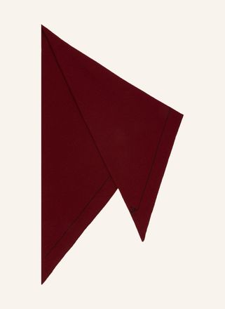 Lala Berlin Dreieckstuch Solid Aus Cashmere rot