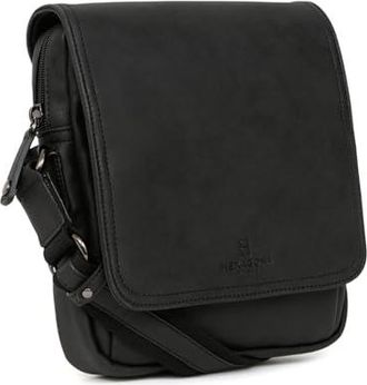 Pellet Sacoche - Compatible téléphone Portable - pour Homme - Collection Différence - Noir