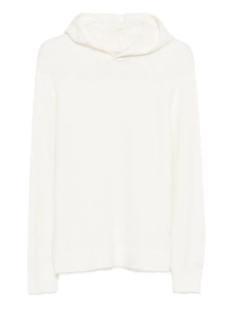 MC2 Saint Barth hooded knitwear - Wei&szlig;