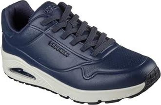 Skechers Street UNO Tailored Air 183007 NVBK Baskets pour homme, Noir marine., 48.5 EU