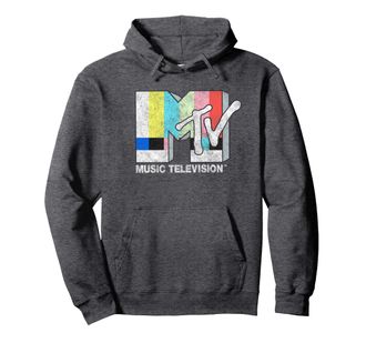 Giesswein Vintage TV Signal Logo Pullover Hoodie