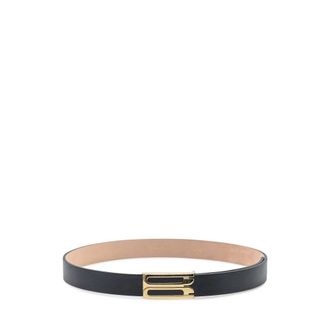 Victoria Beckham Femme, Accessoires, Noir, Taille: 80 CM Dorian Belt