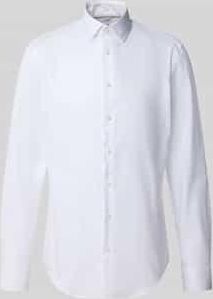 Jake*s Slim Fit Businesshemd aus reiner Baumwolle
