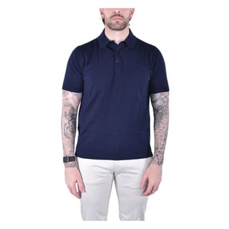 KANGRA Homme, Tops, Bleu, Taille: 6XL Polo en coton &agrave; manches courtes