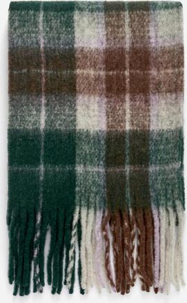 Arket Schal Aus Wollmischung -Gr&uuml;n