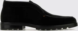 Santoni Wildleder-Chukka-Stiefeletten mit erhabener Mokassinnaht