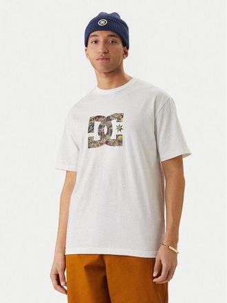 DC T-Shirt Star Filled EDYZT04348 Wei&szlig; Regular Fit