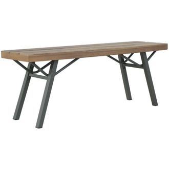 vidaXL Vidaxl - Banc de jardin 120 cm Bois dacacia solide