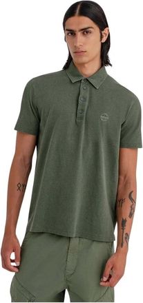 Murphy & Nye Homme, Tops, Vert, Taille: L Polo Uniforme