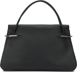 Givenchy Hobo Bags - Textured Black Handbag With Silver-Tone Accents - Gr. unisize - in Schwarz - f&uuml;r Damen