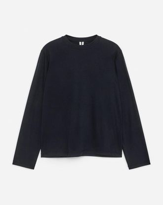 Arket Langarmshirt -Blau