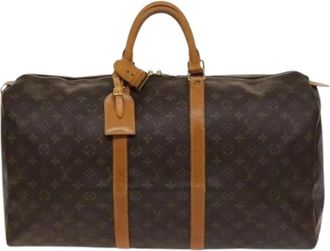 Louis Vuitton unisex, Pre-owned, Brun, Taille: ONE Size Sac week-end en toile Pre-owned