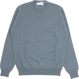 FILIPPO DE LAURENTIIS Homme, Pulls, Bleu, Taille: L Maille ras du cou