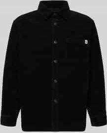 Edwin Regular Fit Freizeithemd aus Cord mit Kentkragen Modell ANDER