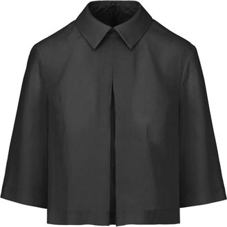 Bomboogie Femme, Blouses et Chemises, Noir, Taille: 38 FR Blouse Coupe Standard en Lyocell