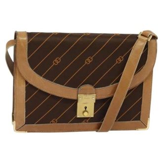 Gucci Pre-owned Toile sacs-gucci - Femme - Pre-owned - Brun - Taille: ONE Size