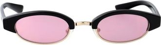 Alexander McQueen Am0534S Sonnenbrille - - Accessories - unisex - Schwarzk - 48 MM