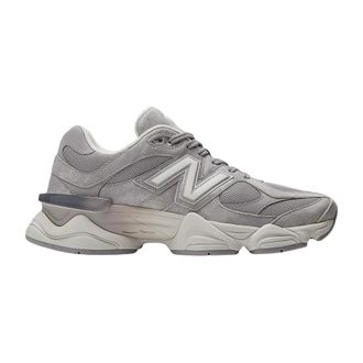 New Balance Femme, Chaussures, Gris, Taille: 40 1/2 EU 9060 Mesh and Suede Baskets