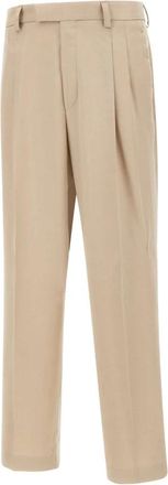 HUGO BOSS Homme, Pantalons, Beige, Taille: M Pantalon Coupe Oversize en Twill