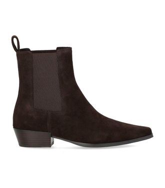 Strategia BOTTINE VELOUR EN DAIM MARRON STRATEGIA