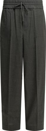 Ami Pantalon d&eacute;contract&eacute; en laine Ami Paris