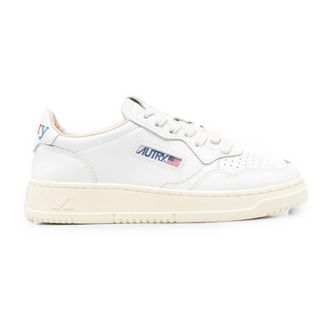 Autry Femme, Chaussures, Blanc, Taille: 37 EU Medalist Low