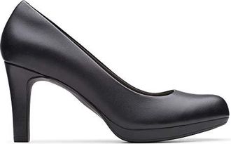 Clarks Adriel Viola, Escarpins Femme, Noir (Black Leather -), 40 EU