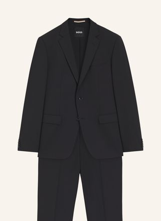 HUGO BOSS Business Anzug H-Huge-2pcs-224 Slim Fit schwarz