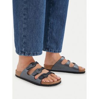 Birkenstock Pantoletten Birkenstock Florida 1033035 Schwarz