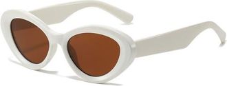 Generic Lunettes De Soleil &Agrave; Monture Fine For Hommes Et Femmes, Id&eacute;ales For Les Sports Plein Air Trajets Quotidiens(White)