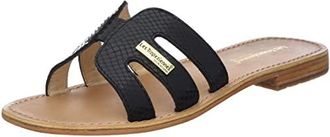 Les Tropeziennes LES TROPEZIENNES PAR M. BELARBI Femme HADAMIA Chaussures Ville Mule et Sabot, Noir-Serp, 39