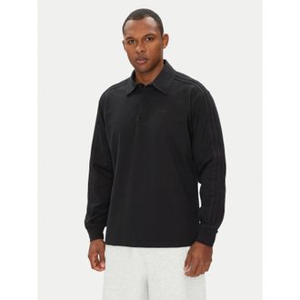 adidas Poloshirt adicolor Rugby JY1401 Schwarz Regular Fit