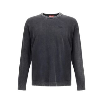 Diesel Herren, Sweatshirts & Hoodies, Schwarzk, MGr&ouml;&szlig;e