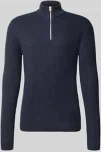 Jack & Jones Strickpullover mit Troyer-Kragen Modell PANNEL