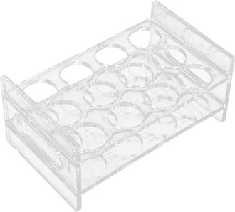 BESPORTBLE Transparentes Acryl Shot Glass Display Rack mit Reihen F&auml;chern Robuster Barregal Organizer f&uuml;r Party Pub und Heimbar Schlagfest und Stilvoll f&uuml;r Schna