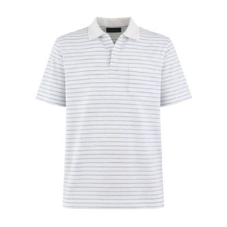 Sease Sease, Homme, Tops, Blanc, Taille: 2XL T-shirt &agrave; Col Ray&eacute;